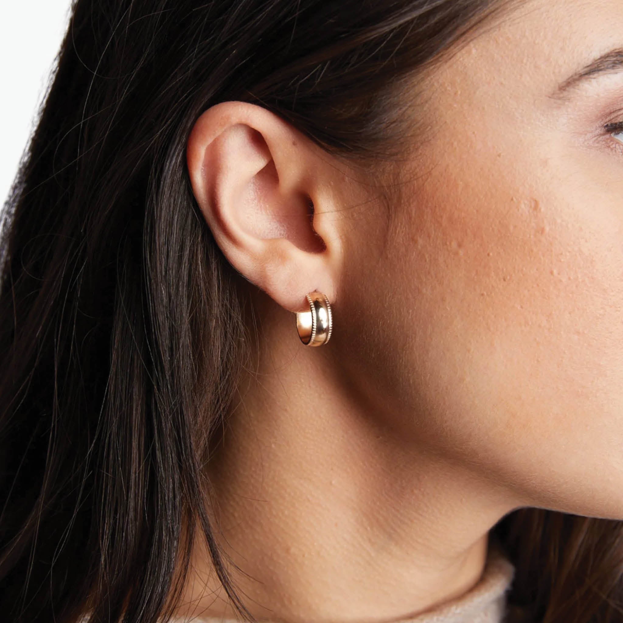 Chunky Column Hoops – The Anchored Collective