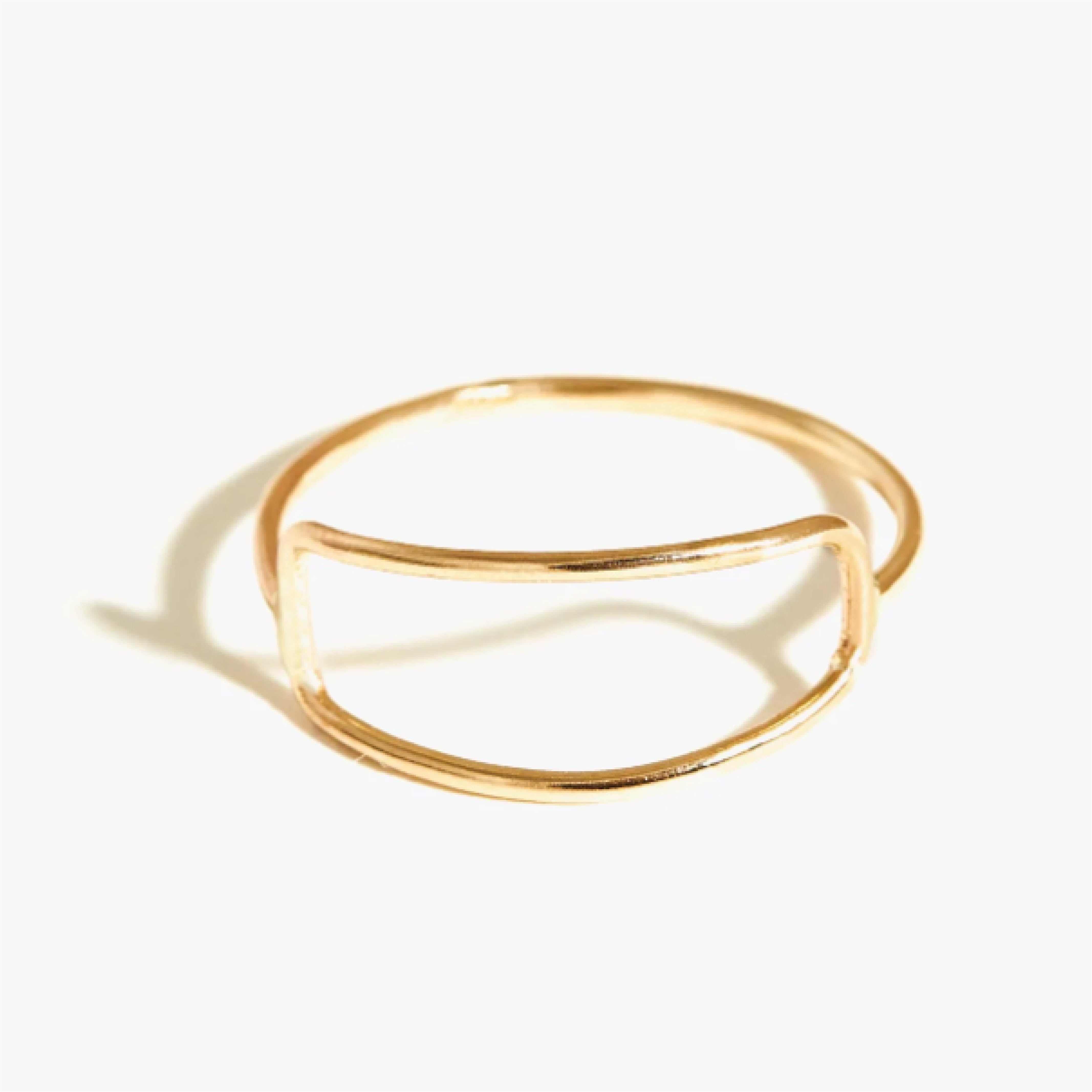 Open Rectangle Ring – The Anchored Collective
