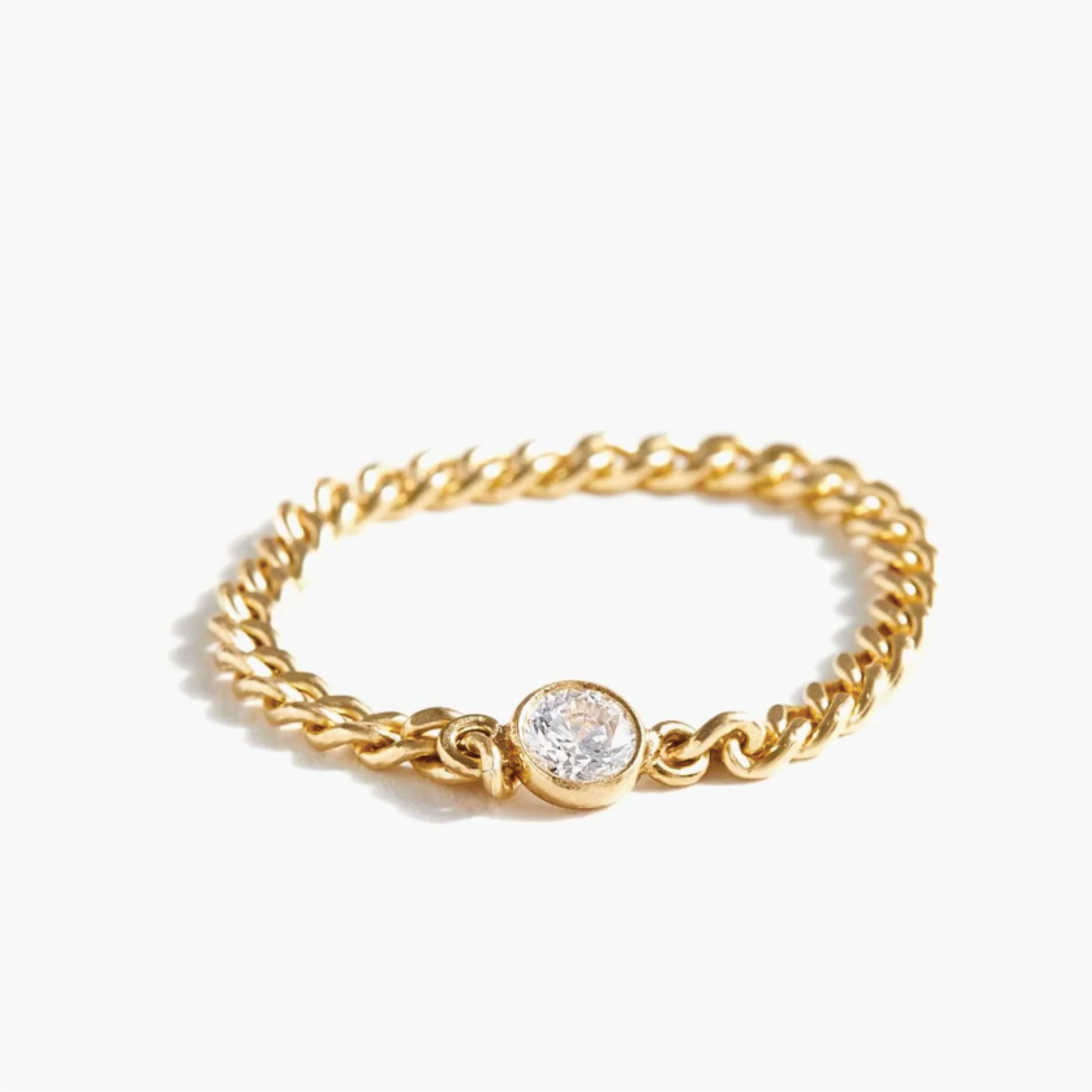 Stella Chain Ring – The Anchored Collective